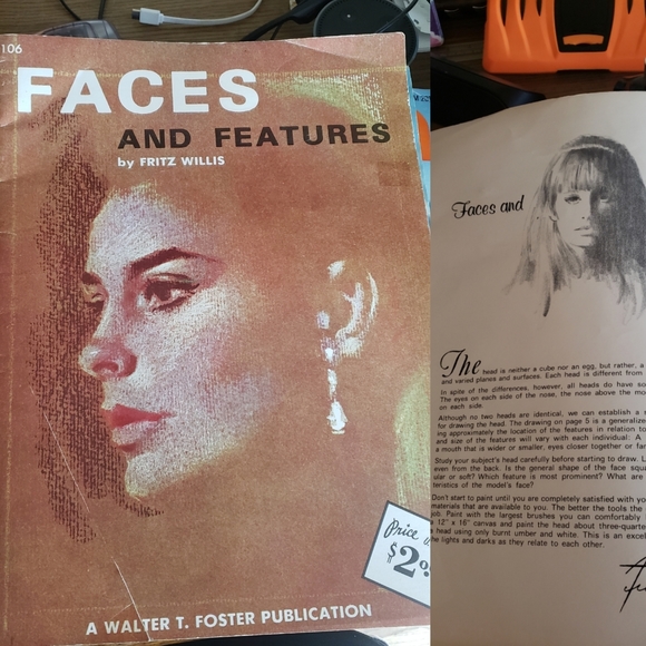 Authentic Original Vintage Style | Other | Faces And Features By Fritz ...